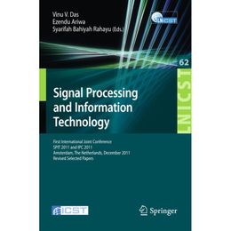 Springer Berlin Heidelberg Signal Processing and Information Technology, Kartoniert (TB)