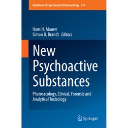 Springer International Publishing New Psychoactive Substances, Gebunden