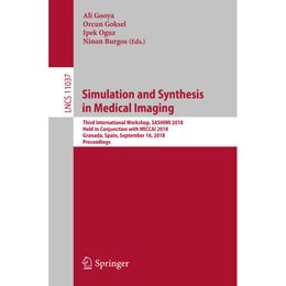 Springer International Publishing Simulation and Synthesis in Medical Imaging, Kartoniert (TB)