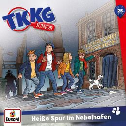 TKKG Junior - 025/Heiße Spur im Nebelhafen,Audio-CD - (Hörbuch)