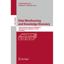Data Warehousing and Knowledge Discovery, Kartoniert (TB)
