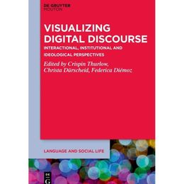 De Gruyter Visualizing Digital Discourse, Kartoniert (TB)