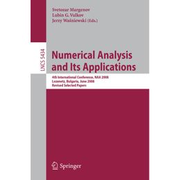 Springer Berlin Heidelberg Numerical Analysis and Its Applications, Kartoniert (TB)