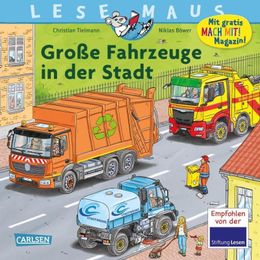LESEMAUS 188: Große Fahrzeuge in der Stadt - Christian Tielmann, Kartoniert (TB)