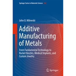 Springer Additive Manufacturing of Metals - John O. Milewski, Gebunden