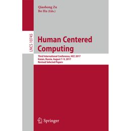 Springer International Publishing Human Centered Computing, Kartoniert (TB)