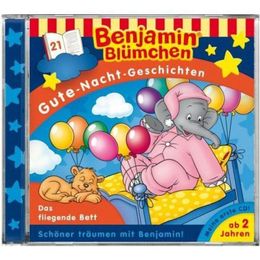 Benjamin Blümchen, Gute-Nacht-Geschichten - Das fliegende Bett,Audio-CD - Benjamin Blümchen (Hörbuch)