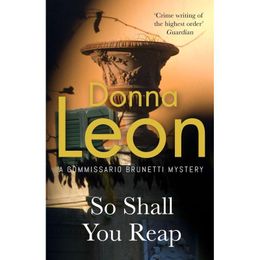 So Shall You Reap - Donna Leon, Kartoniert (TB)