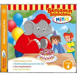 Benjamin Blümchen Minis - Geburtstag im Zoo,1 Audio-CD - Benjamin Blümchen (Hörbuch)