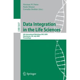 Springer Berlin Heidelberg Data Integration in the Life Sciences, Kartoniert (TB)