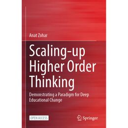 Springer International Publishing Scaling-up Higher Order Thinking - Anat Zohar, Kartoniert (TB)