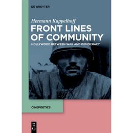 De Gruyter Front Lines of Community - Hermann Kappelhoff, Kartoniert (TB)
