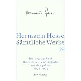 Die Welt im Buch.Tl.4 - Hermann Hesse, Leinen