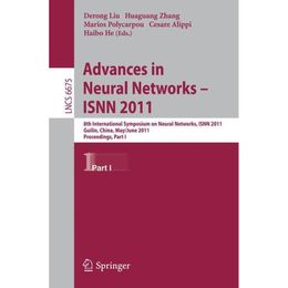 Advances in Neural Networks -- ISNN 2011, Kartoniert (TB)