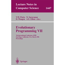 Springer Evolutionary Programming VII, Kartoniert (TB)