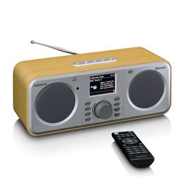 Lenco Internetradio DAB+, Bluetooth® DIR-141WD (Farbe: braun)