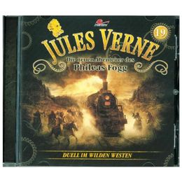 WINTERZEIT Die neuen Abenteuer des Phileas Fogg - Duell im wilden Westen,1 Audio-CD - Jules Verne (Hörbuch)