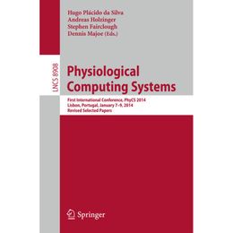 Springer Berlin Heidelberg Physiological Computing Systems, Kartoniert (TB)