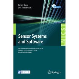 Springer Sensor Systems and Software, Kartoniert (TB)
