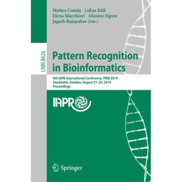 Pattern Recognition in Bioinformatics, Kartoniert (TB)