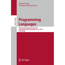 Springer Programming Languages, Kartoniert (TB)