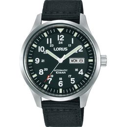 Automatikuhr Lorus "RL411BX9" Armbanduhren schwarz Herren Automatikuhren