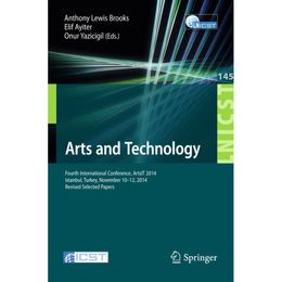 Springer Arts and Technology, Kartoniert (TB)