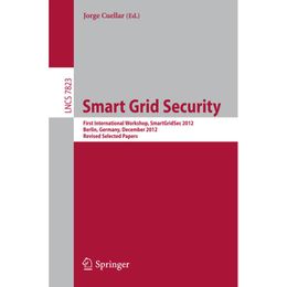 Springer Berlin Heidelberg Smart Grid Security, Kartoniert (TB)
