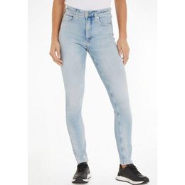 Calvin Klein Jeans Skinny-fit-Jeans HIGH RISE SKINNY im 5-Pocket-Style, blau