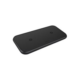 ZENS Dual Aluminium wireless charging pad - + AC power adapter - 20 Watt