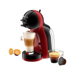 Krups KP 120 H Mini Me Nescafé Dolce Gusto Kapselmaschine Kirschrot/Schwarz