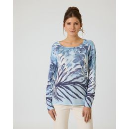 Helena Vera Pullover im All-over-Print