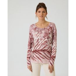 Helena Vera Pullover im All-over-Print