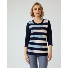 Helena Vera Pullover Italian Strick mit Streifen