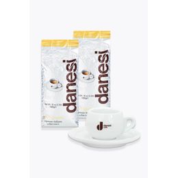 Danesi Caffè Danesi Caffè Espresso ORO 2kg und Danesi Caffè Cappuccinotasse zum Aktionspreis