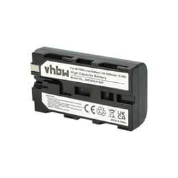 vhbw kompatibel mit Mitoya RL-480 3000-6000 K Kamera-Akku Li-Ion 1800 mAh (7