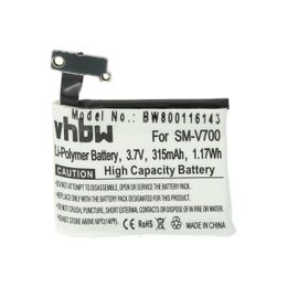 vhbw kompatibel mit Samsung Galaxy Gear V700 Akku Li-Polymer 315 mAh (3