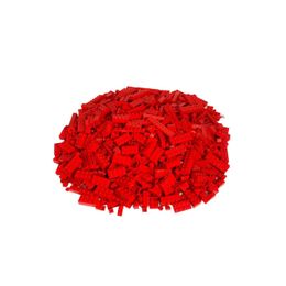Lego® Spielbausteine gemischte rote Steine