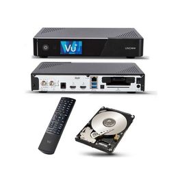 Vu+ Uno 4K SE DVB-S2 FBC Sat Receiver Twin Linux UHD 2 TB HDD Festplatte SAT-Receiver