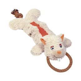 Nobby Tierkuscheltier Hundespielzeug Plüsch Nager Stretch mit Seil