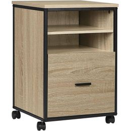 WOLTU Aktenschrank (1-St) Rollcontainer mit Schublade