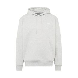 New Balance Sweatshirt 'Sport Essentials' Herren Gr&ouml;&szlig;e XS graumeliert / wei&szlig;