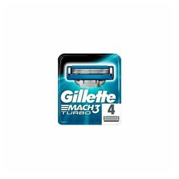 Gillette Rasierklingen Mach3 Turbo Charger 4 Stücke