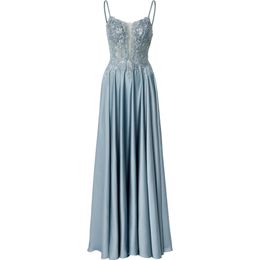 MASCARA© LONDON Abendkleid, lang, floral, für Damen, blau, 38