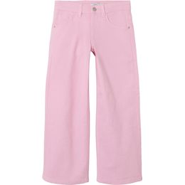 name it® Jeanshose, Five-Pocket, Gürtelschlaufen, für Kinder, rosa, 128