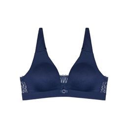 Triumph - BH ohne Bügel - Dark blue 85C - Aura Spotlight T - Unterwäsche für Frauen