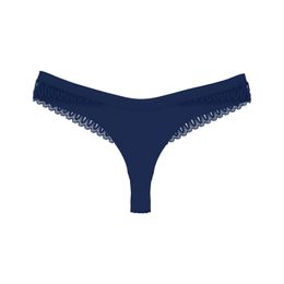 Triumph - String - Dark blue 44 - Aura Spotlight - Unterwäsche für Frauen
