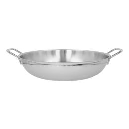 Demeyere Specialties 3 Paella-Pfanne ohne Deckel 46 cm, 18/10 Edelstahl, Silber