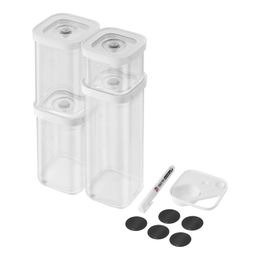 Zwilling Fresh & Save CUBE Set, S / 6-tlg, Transparent-Weiß