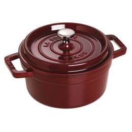 Staub La Cocotte 22 cm, rund, Grenadine-Rot, Gusseisen